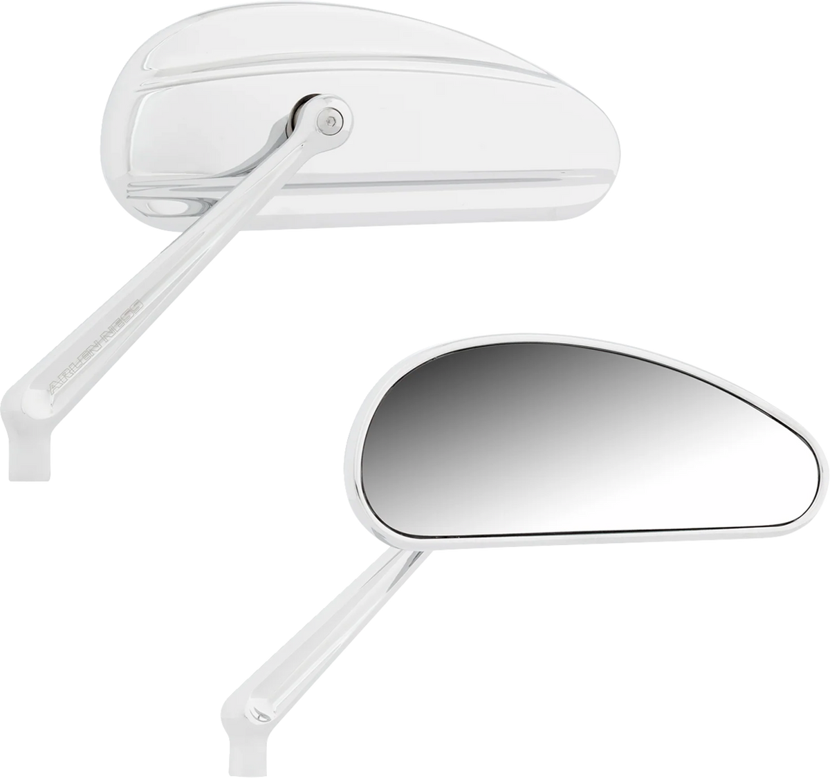 Mirrors - Downdraft - Side View - Elongated - Chrome | Eastcoastin ...